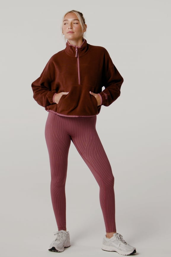 No Chill Fleece Half-Zip Fabletics