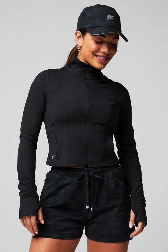 Perfect Storm Cropped Train Jacket - Fabletics
