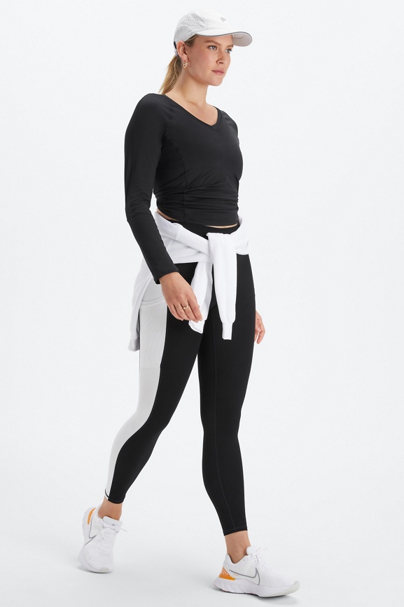 Phoenix Lite V-Neck Long-Sleeve Top - Fabletics