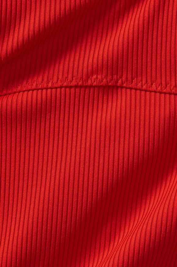 Sunset Scoop Rib One-Piece Swimsuit - Fabletics