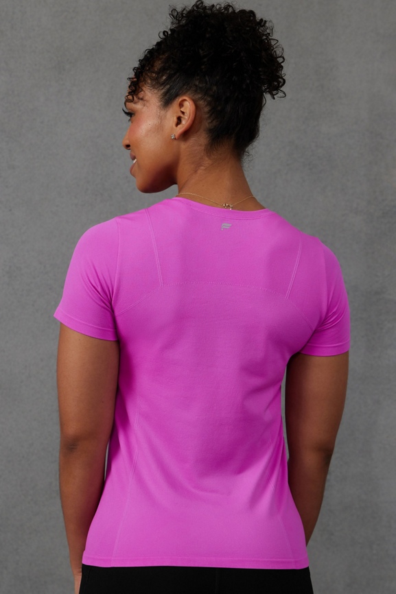 Feather Tech Short-Sleeve Top - Fabletics Canada