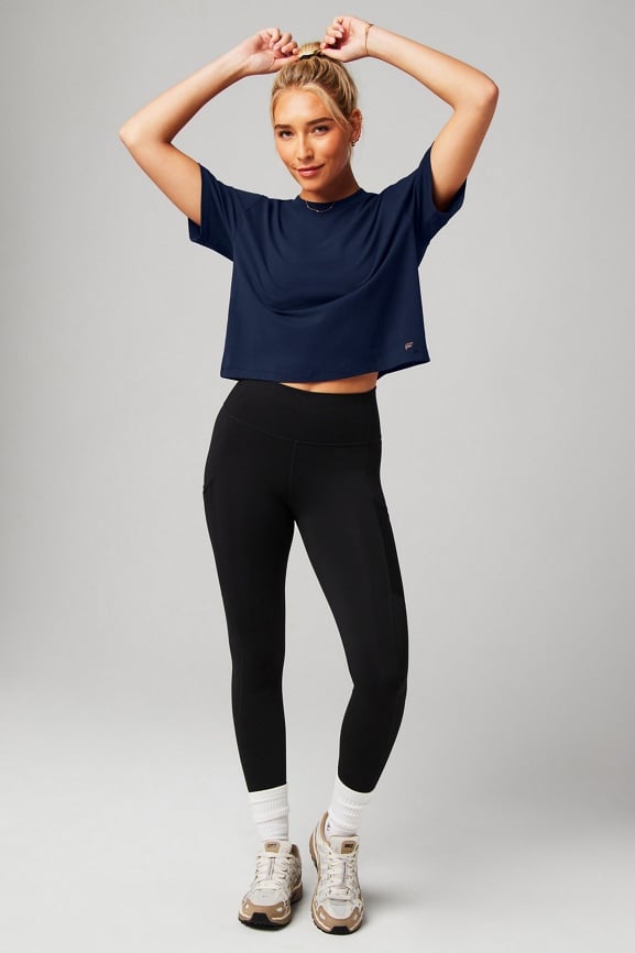 100% Cotton Boxy Tee - Fabletics
