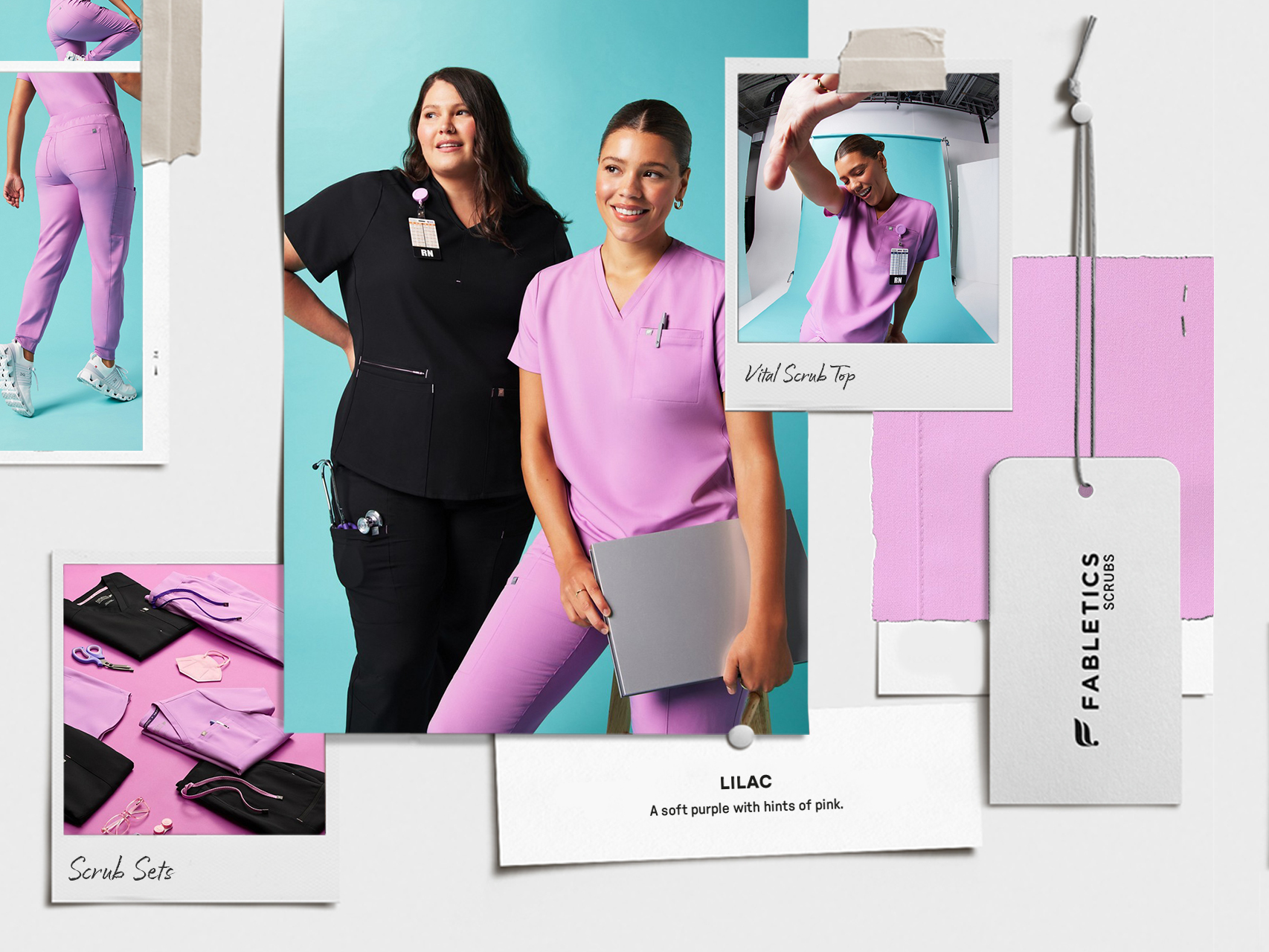 Lilac Scrubs - Fabletics Scrubs