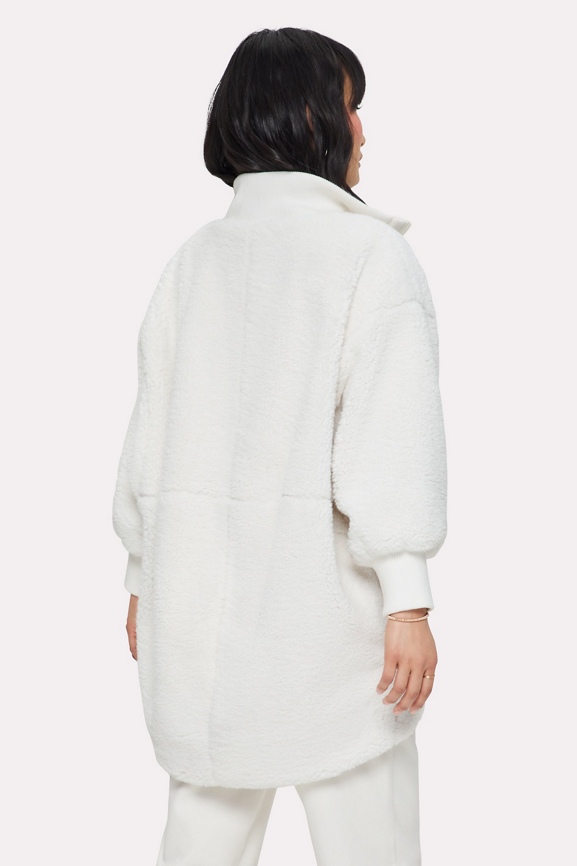 Oversized Teddy Cocoon Jacket - Fabletics