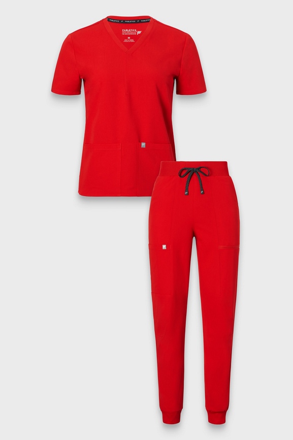 Goji Red Scrubs - Fabletics Scrubs
