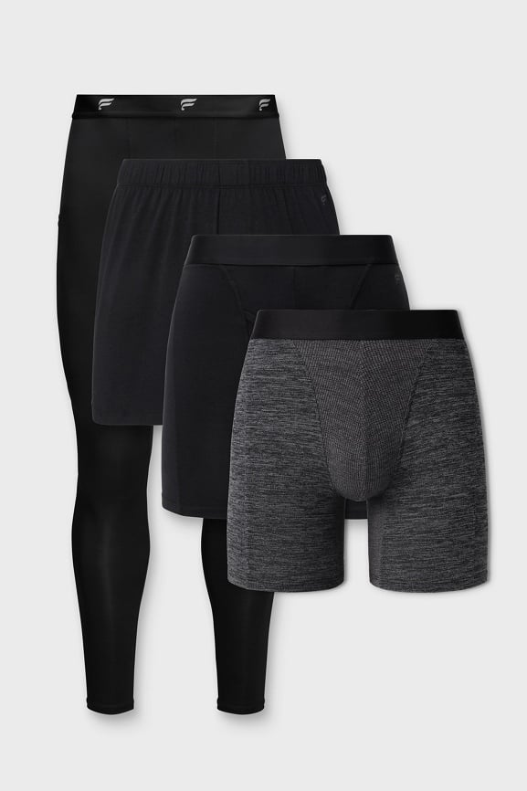 The 24-7 Boxer & Blueprint Boxer 3-Piece Bundle - Fabletics