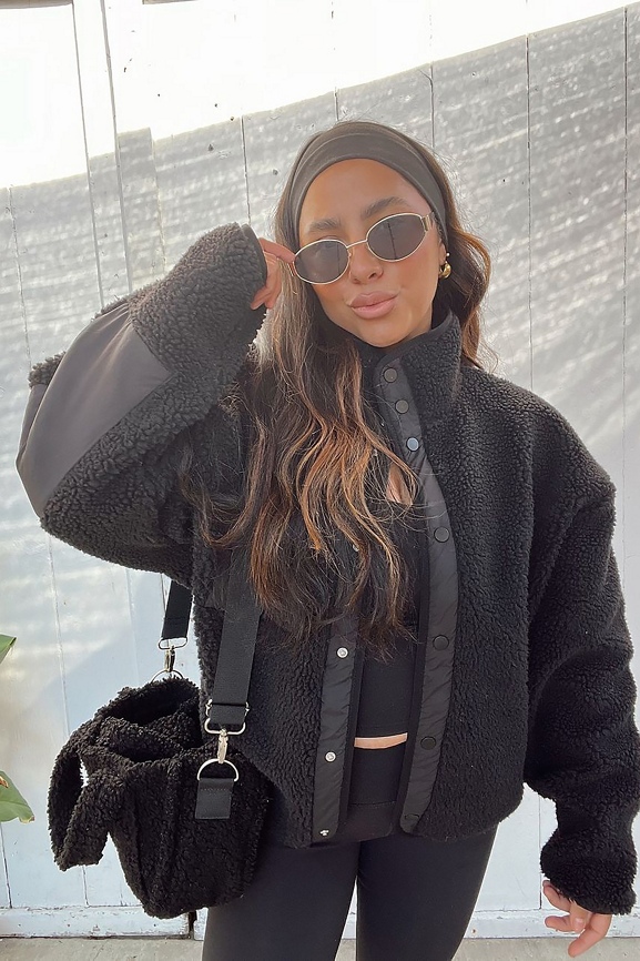 Tahoe Teddy Jacket - Fabletics Canada