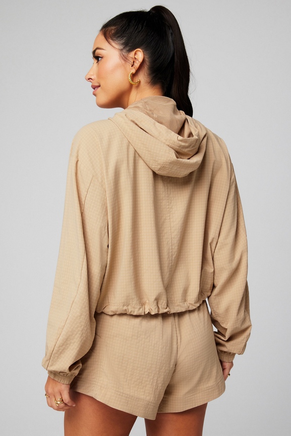 Ripstop Cropped Cargo Jacket - Fabletics Canada