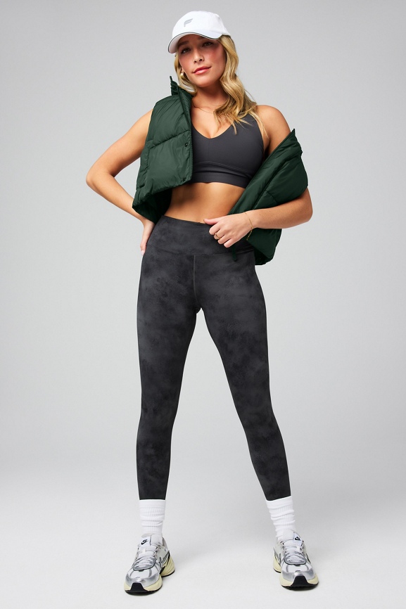 Essential Cropped Hooded Puffer Vest - Fabletics