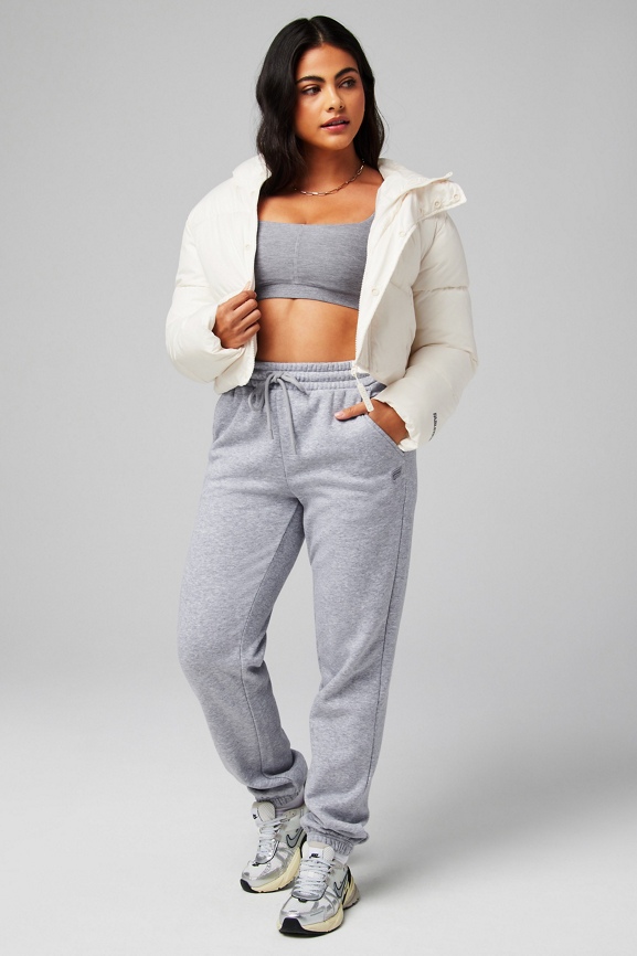 Essential Cropped Hooded Puffer - Fabletics Canada