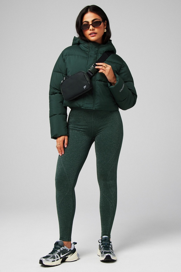 Essential Cropped Hooded Puffer - Fabletics