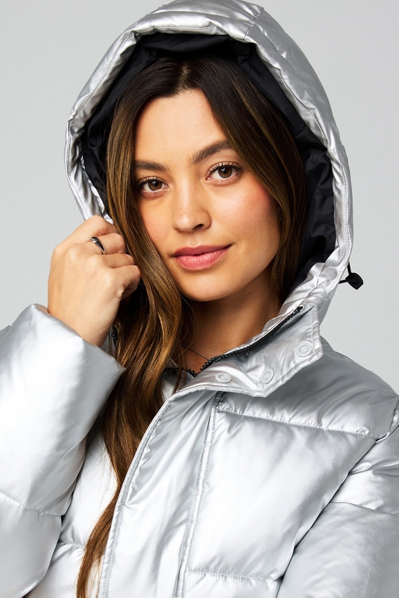 Essential Cropped Hooded Puffer - Fabletics