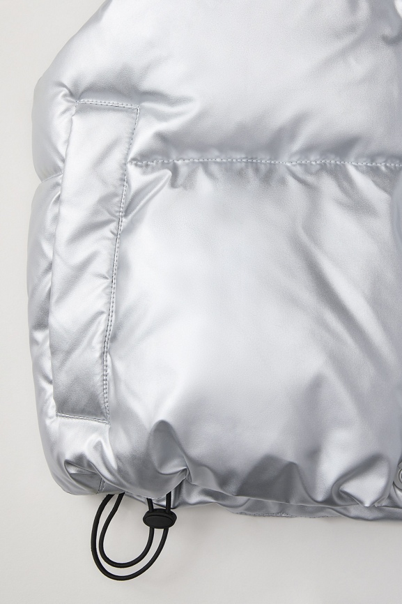 Essential Cropped Hooded Puffer Vest - Fabletics