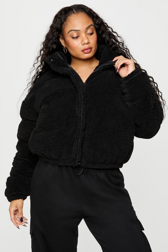 Teddy Puffer Jacket - Fabletics