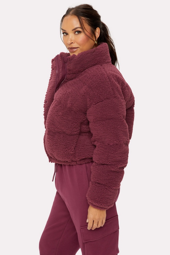 Teddy Puffer Jacket - Fabletics Canada