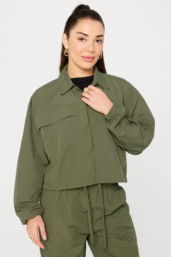 Quintessential Cropped Cargo Jacket - Fabletics