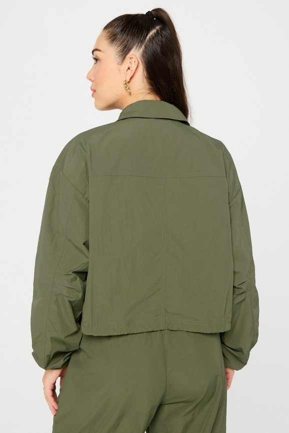 Quintessential Cropped Cargo Jacket - Fabletics