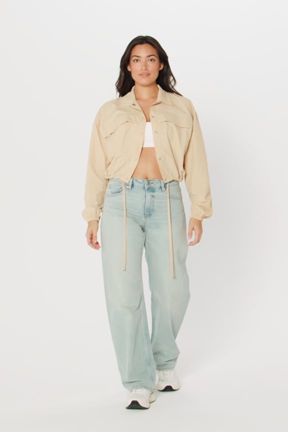 Quintessential Cropped Cargo Jacket - Fabletics