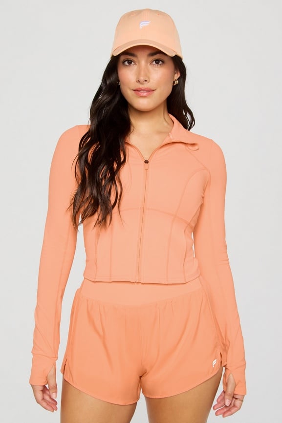 Perfect Storm Cropped Train Jacket - Fabletics