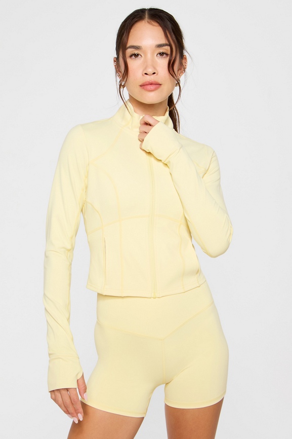 Perfect Storm Cropped Train Jacket - Fabletics