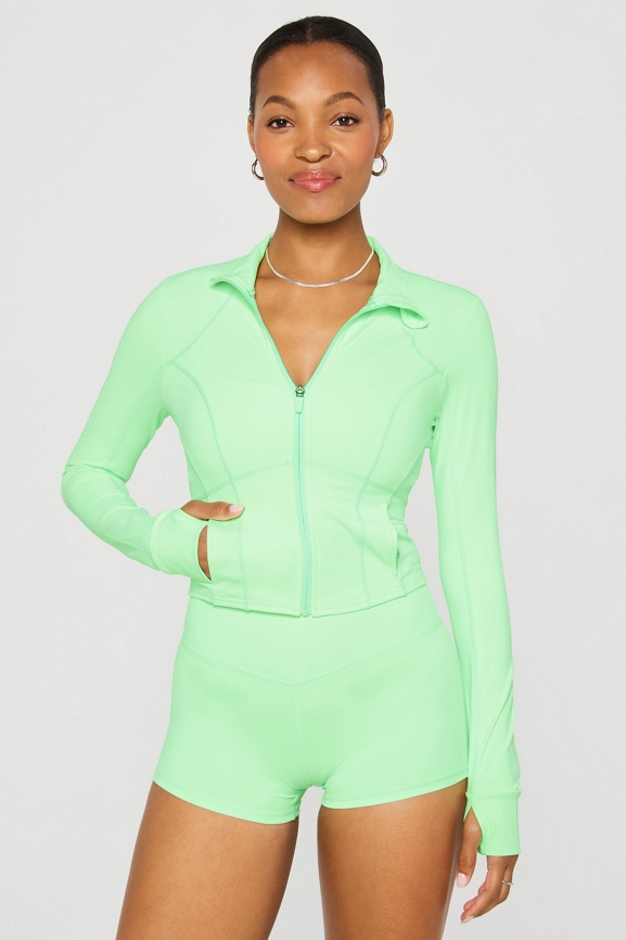 Perfect Storm Cropped Train Jacket - Fabletics