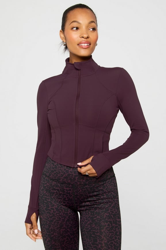 Perfect Storm Cropped Train Jacket - Fabletics