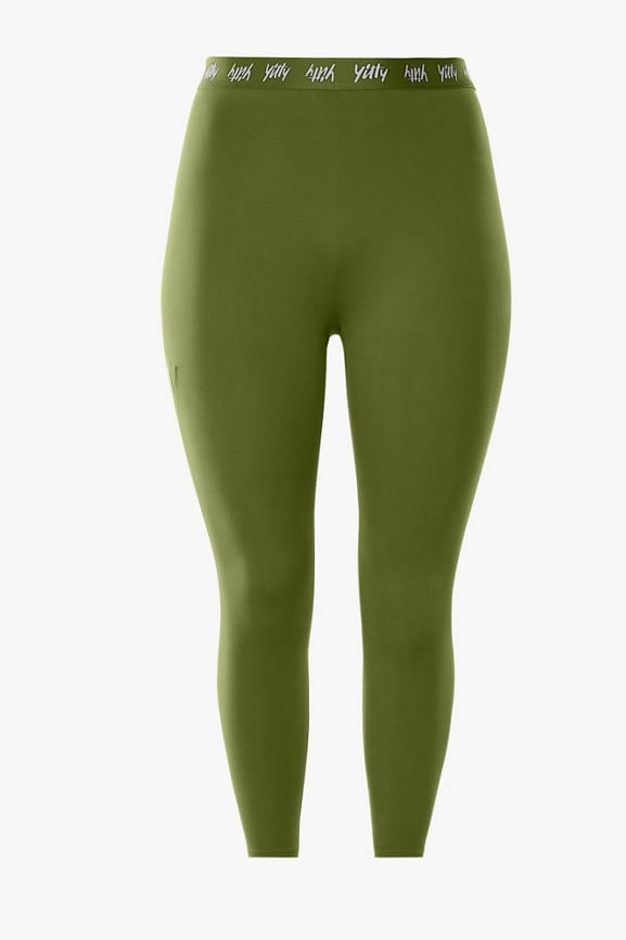 Major Label Shaping High Waist Logo Legging 7/8 - Yitty