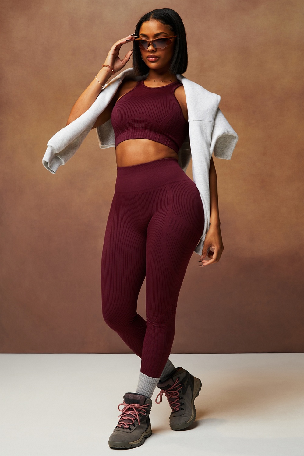 Seamless High Waisted Compressive Leggings brand