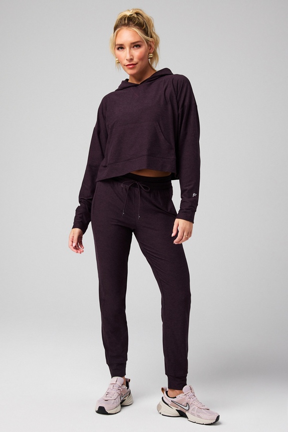 Cloud Jersey Cropped Hoodie - Fabletics