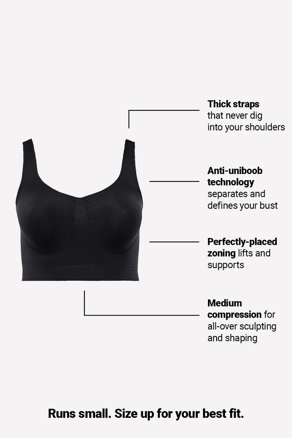 Nearly Naked Shapewear Midi Bra - Fabletics
