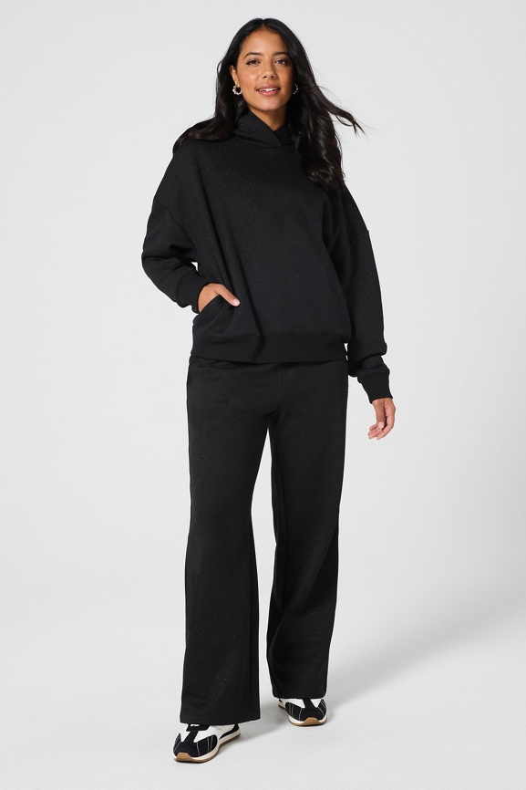 Cozy Fleece Wide Leg Sweatpant - Fabletics