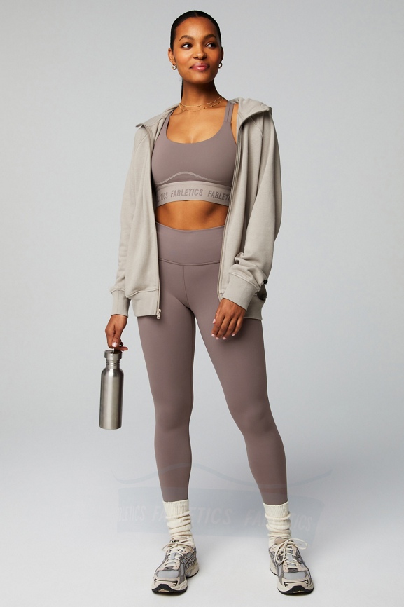 The Year Round Terry Full Zip Hoodie - Fabletics Canada