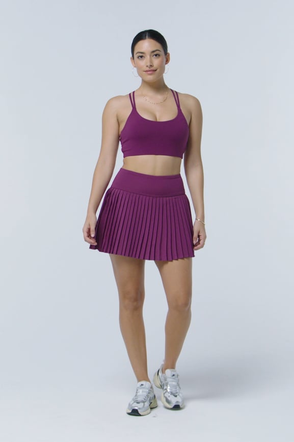 Hot Shot Pleated Skirt - Fabletics