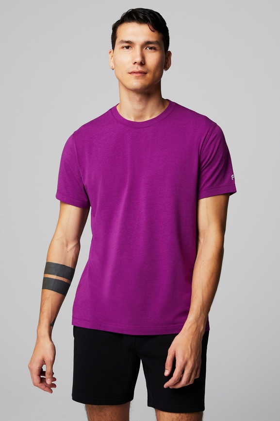 Mens Short Sleeve Shirts & Polos | Fabletics Men Canada