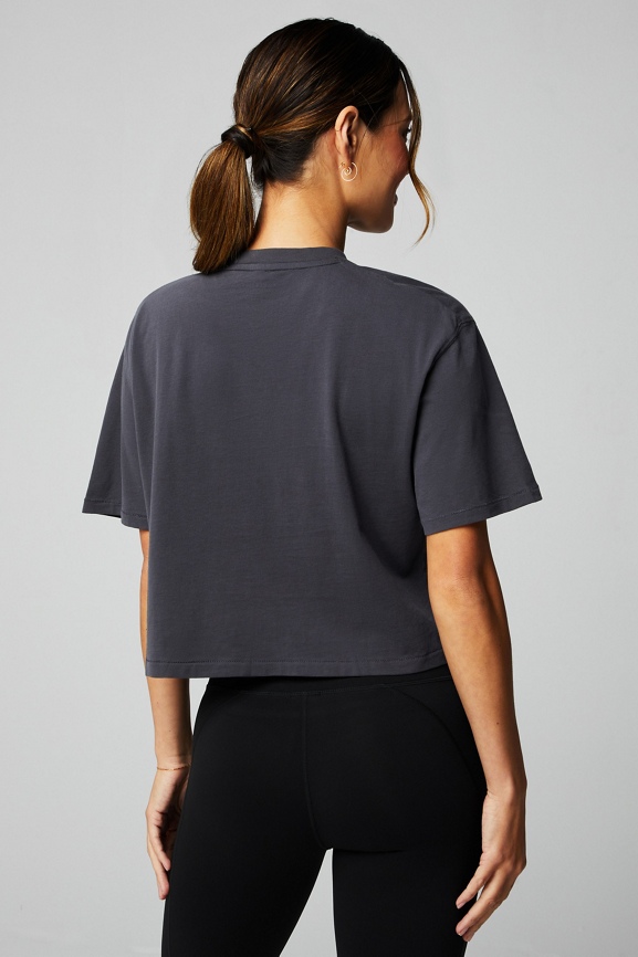 100% Cotton Boxy Tee - Fabletics