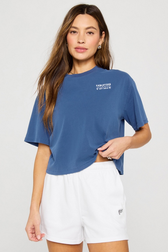100% Cotton Boxy Tee - Fabletics