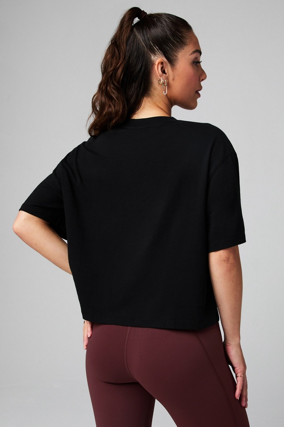 100% Cotton Boxy Tee - Fabletics