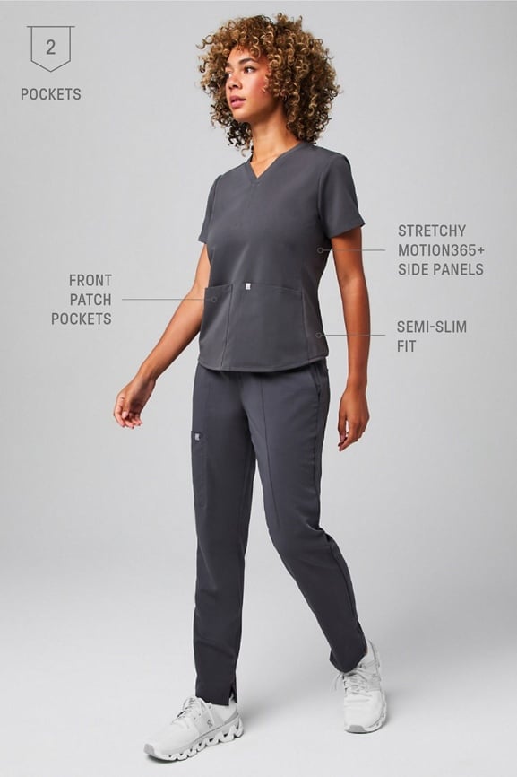Method Flex 2-Pocket Scrub Top - Fabletics